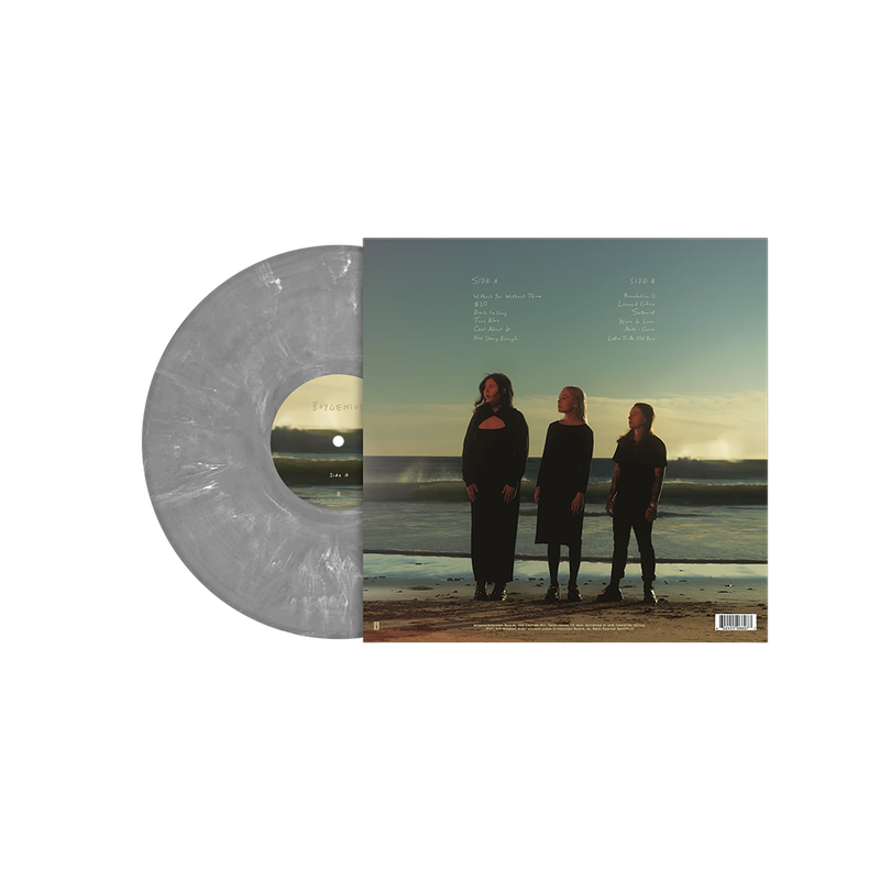 the record Vinyl LP [Band-Exclusive Silver Vinyl] - boygenius Official